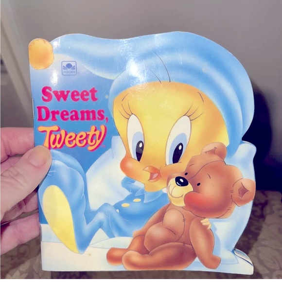 Little Golden Books | Other | Sweet Dreams Tweety Bird Looney Tunes A ...